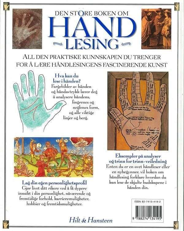 Den store boken om håndlesing | Primstaven nettbokhandel