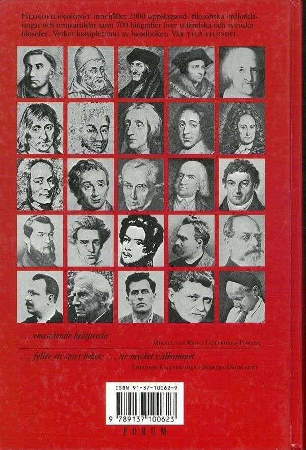 Filosofi Lexikonet - en oppslagsbok : filosofer og filosofiskae begrep ...