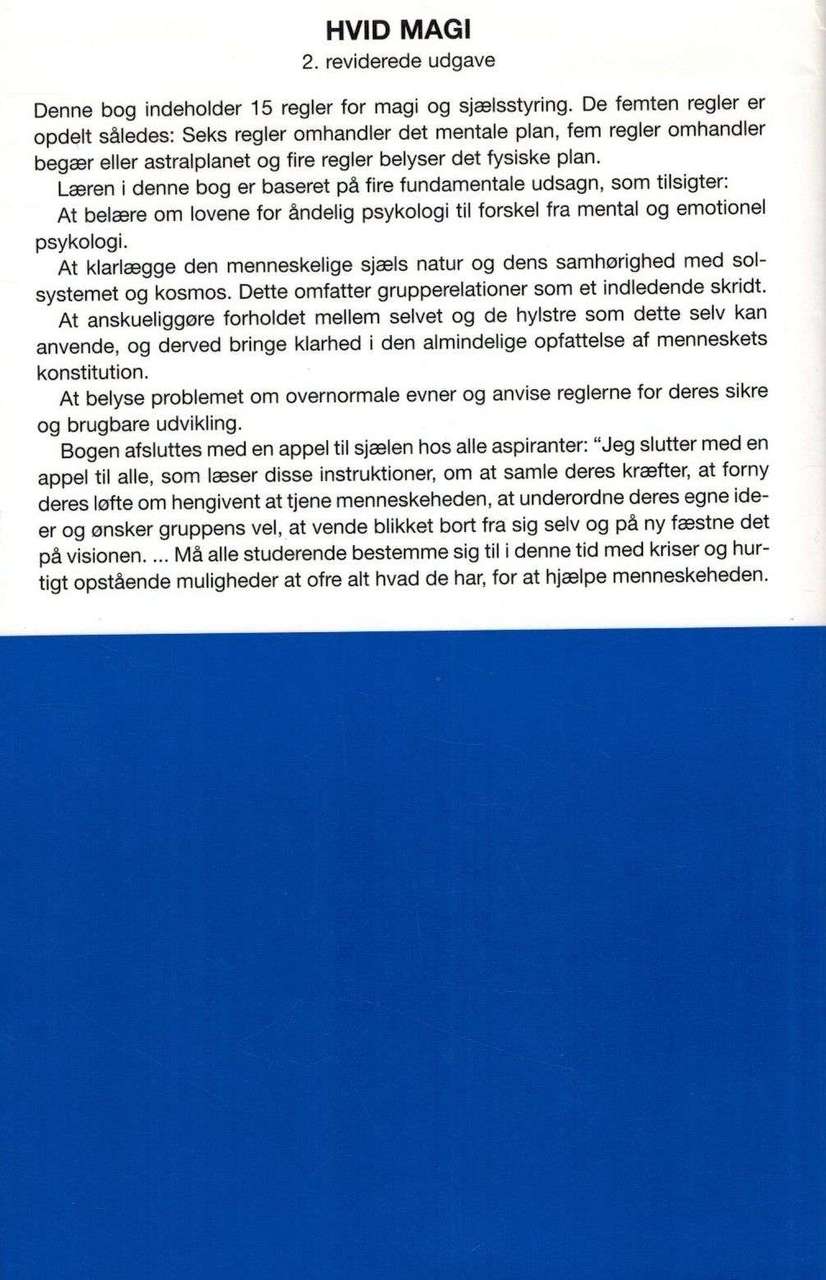 En avhandling om hvid magi | Primstaven nettbokhandel