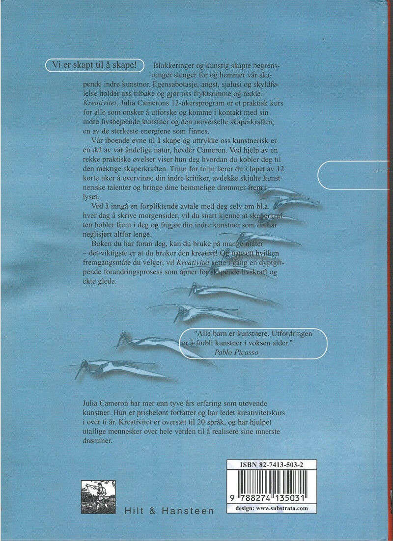 Kreativitet - Et praktisk og åndelig kurs - brukt bok | Primstaven ...