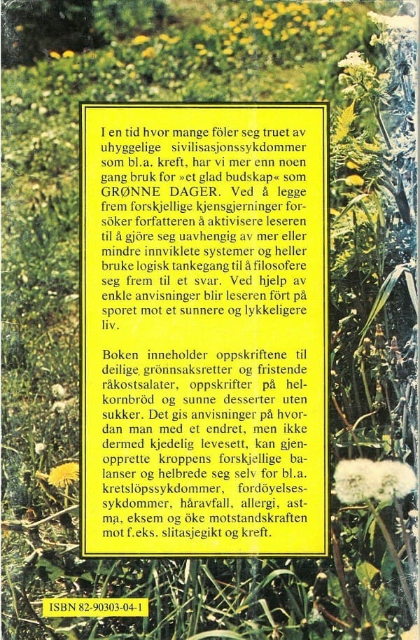 Grønne dager | Primstaven nettbokhandel