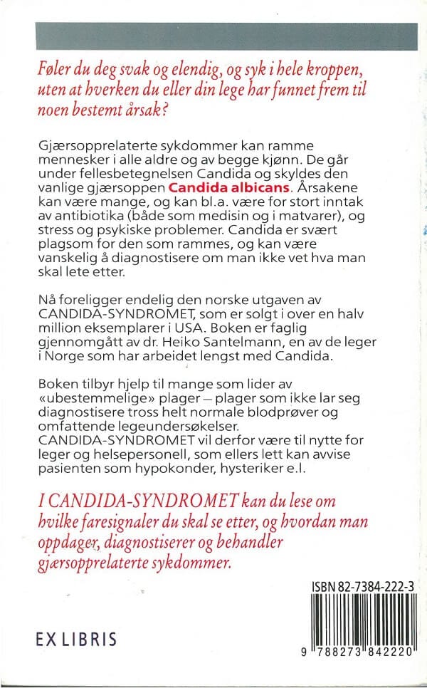 Candida syndromet (Brukt bok) | Primstaven nettbokhandel