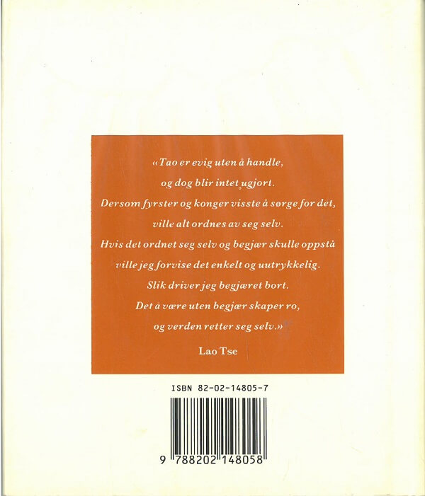 Tao. Å Ha Visdom Og Ikke Vite (brukt bok) | Primstaven nettbokhandel