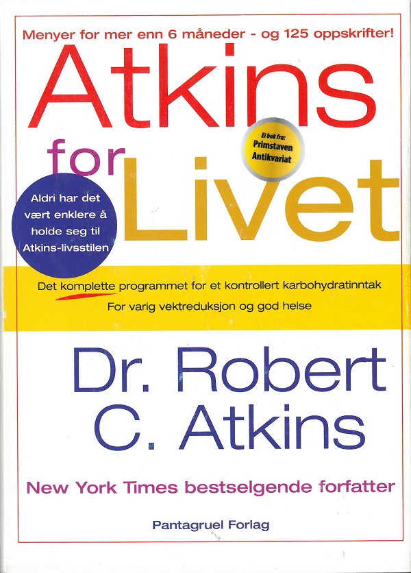 Atkins for livet (brukt bok) | Primstaven nettbokhandel