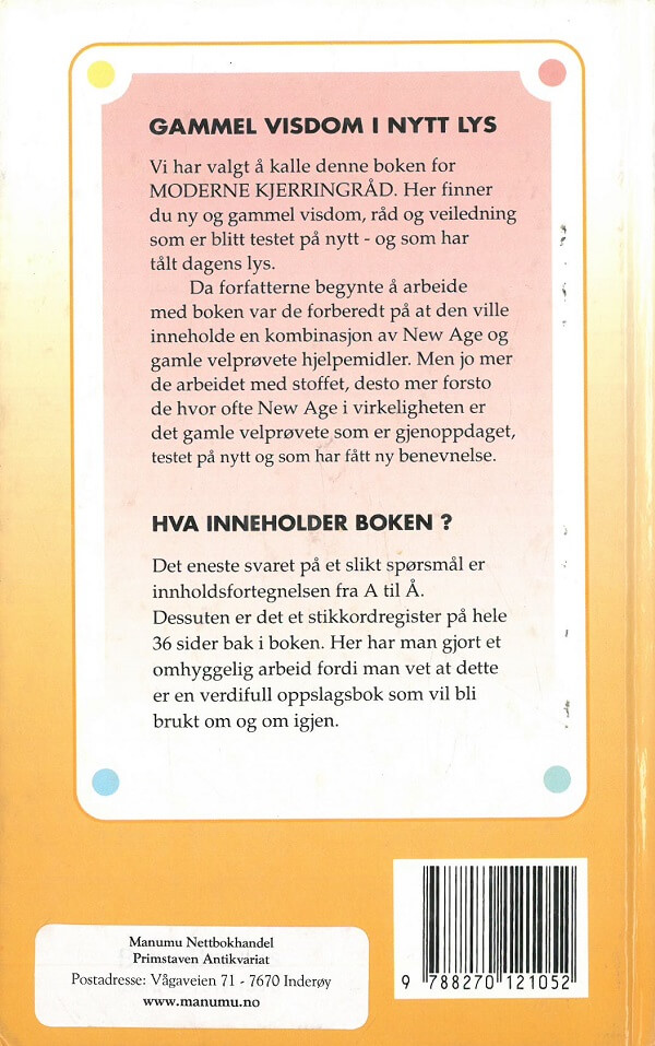 Moderne kjerringråd (brukt bok) | Primstaven nettbokhandel