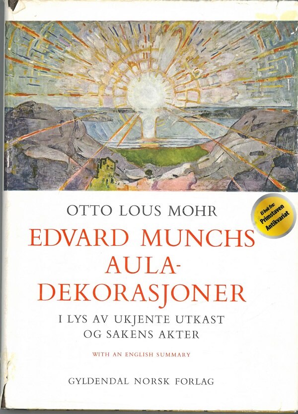 Edvard Munchs aula-dekorasjoner (brukt bok) | Primstaven nettbokhandel
