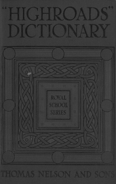 Highroads dictionary | Primstaven nettbokhandel